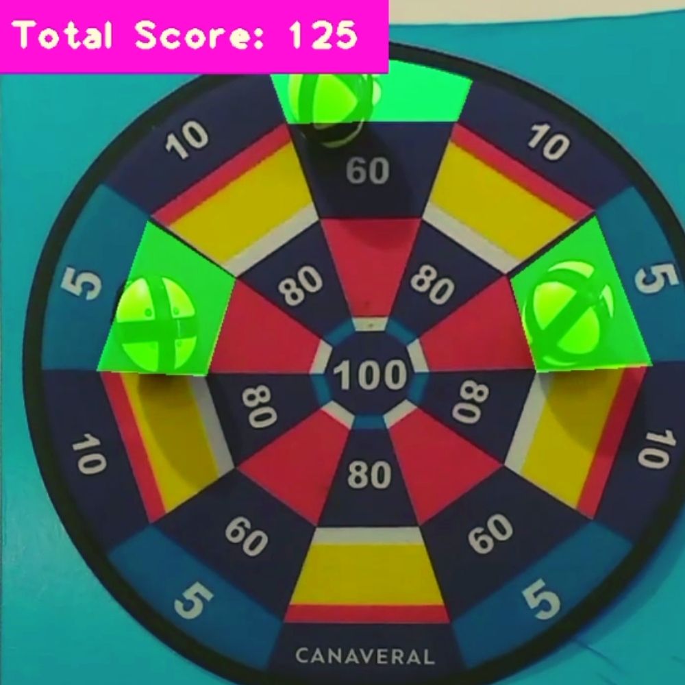 Velcro Dart Board - Computer Vision Zone