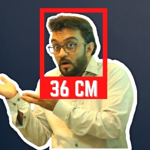 Face Distance Measurement - Computer Vision Zone