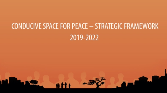 Strategic Framework - Conducive Space for Peace
