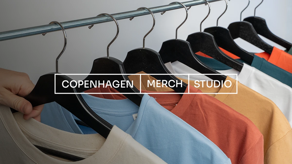 Company merchandise with logo - Copenhagen Merch Studio