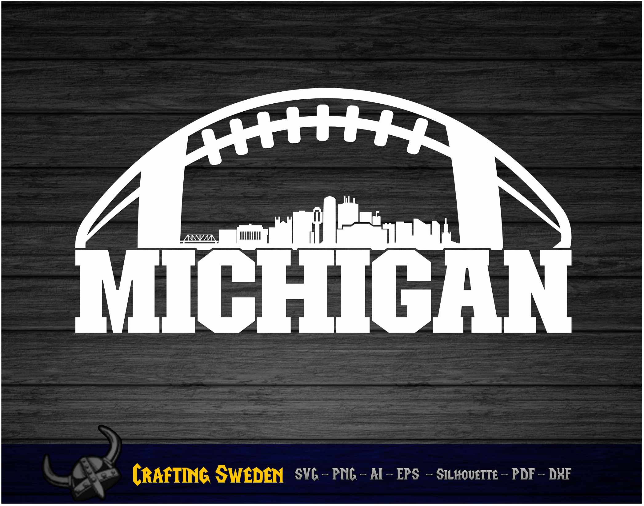 Michigan Football SVG for Cutting – AI, PNG, Cricut and Silhouette ...
