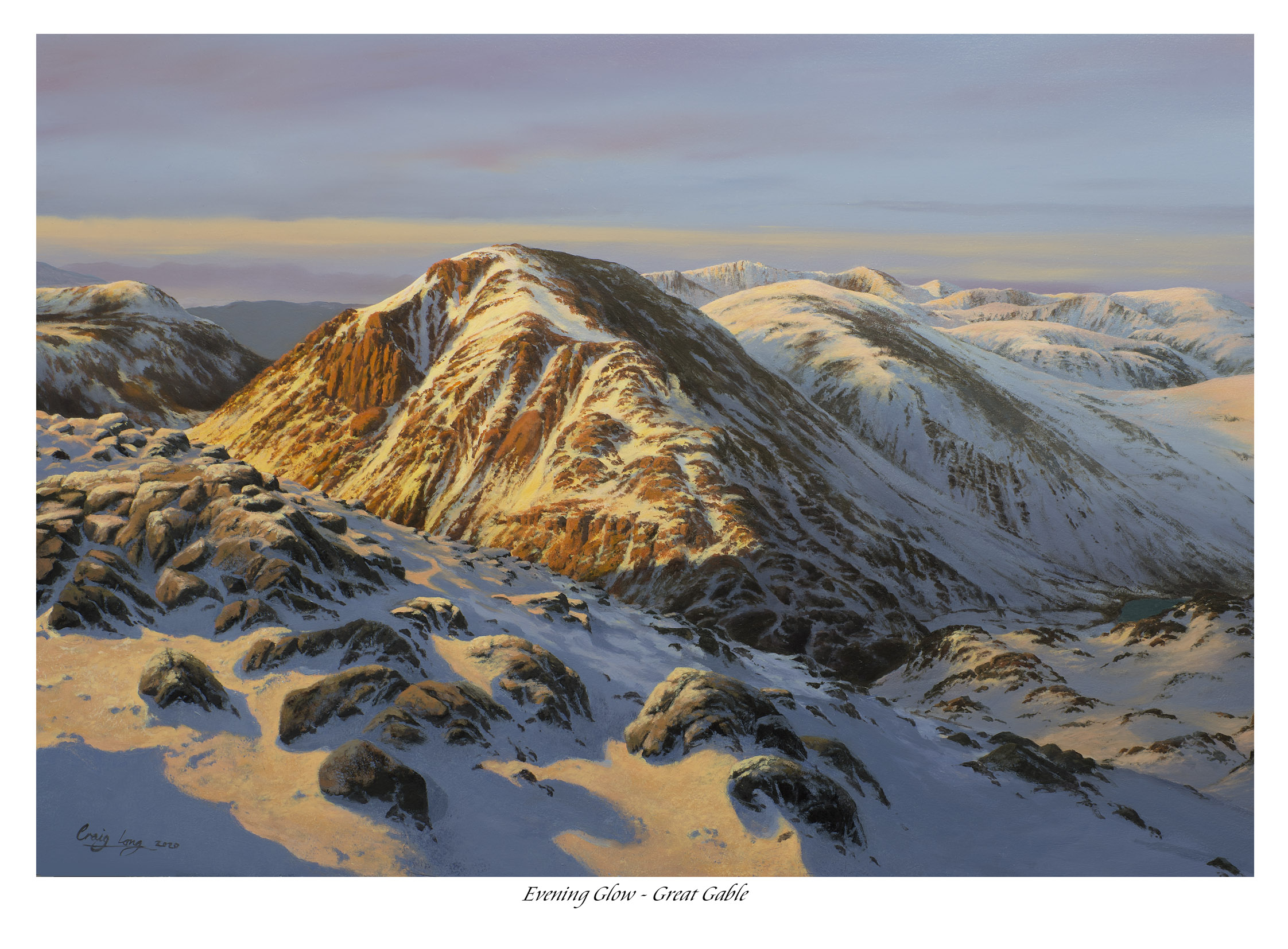 Great Gable Lake District Print