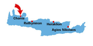 Chania beach - lovely town beach | Crete Beaches