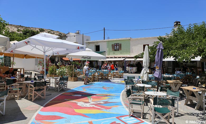 Matala beach - the colourful village of Matala | Crete Beaches
