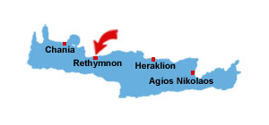 Rethymnon beach - lovely and popular beach | Crete Beaches