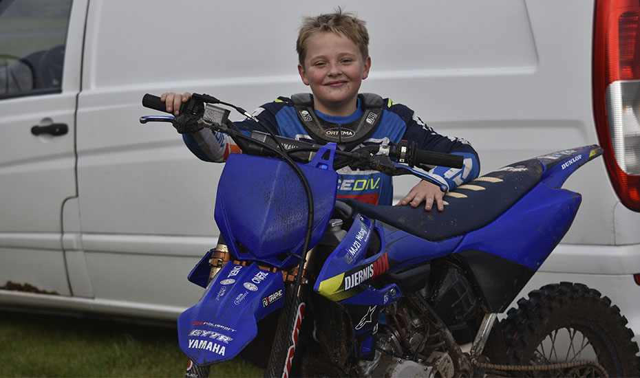 Noah Hansen har et løb tilbage på sin 65ér, og så ryger han på 85cc – Crossbladet.dk