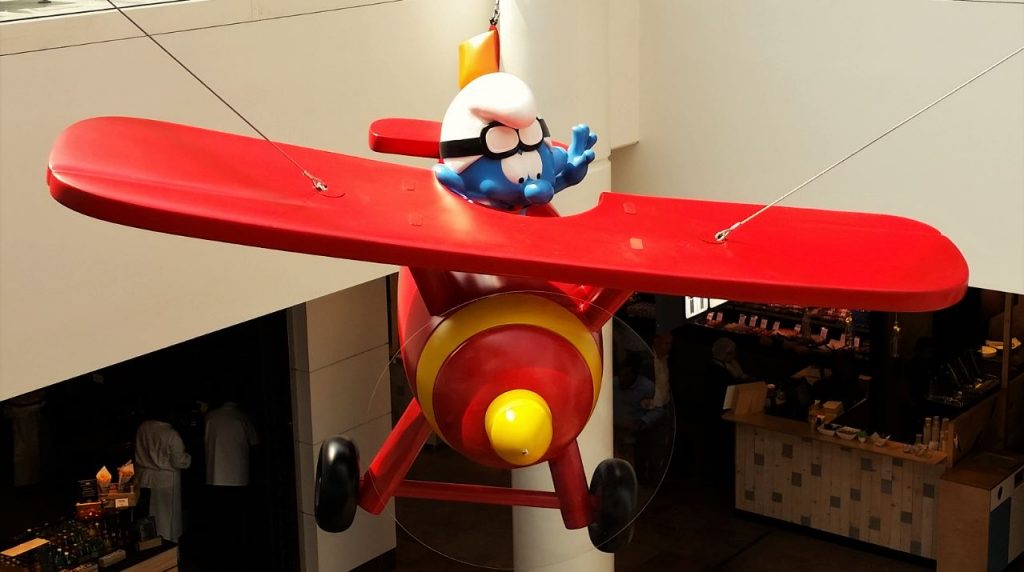 The Smurfs have landed at Brussels Airport – CruiseToTravel