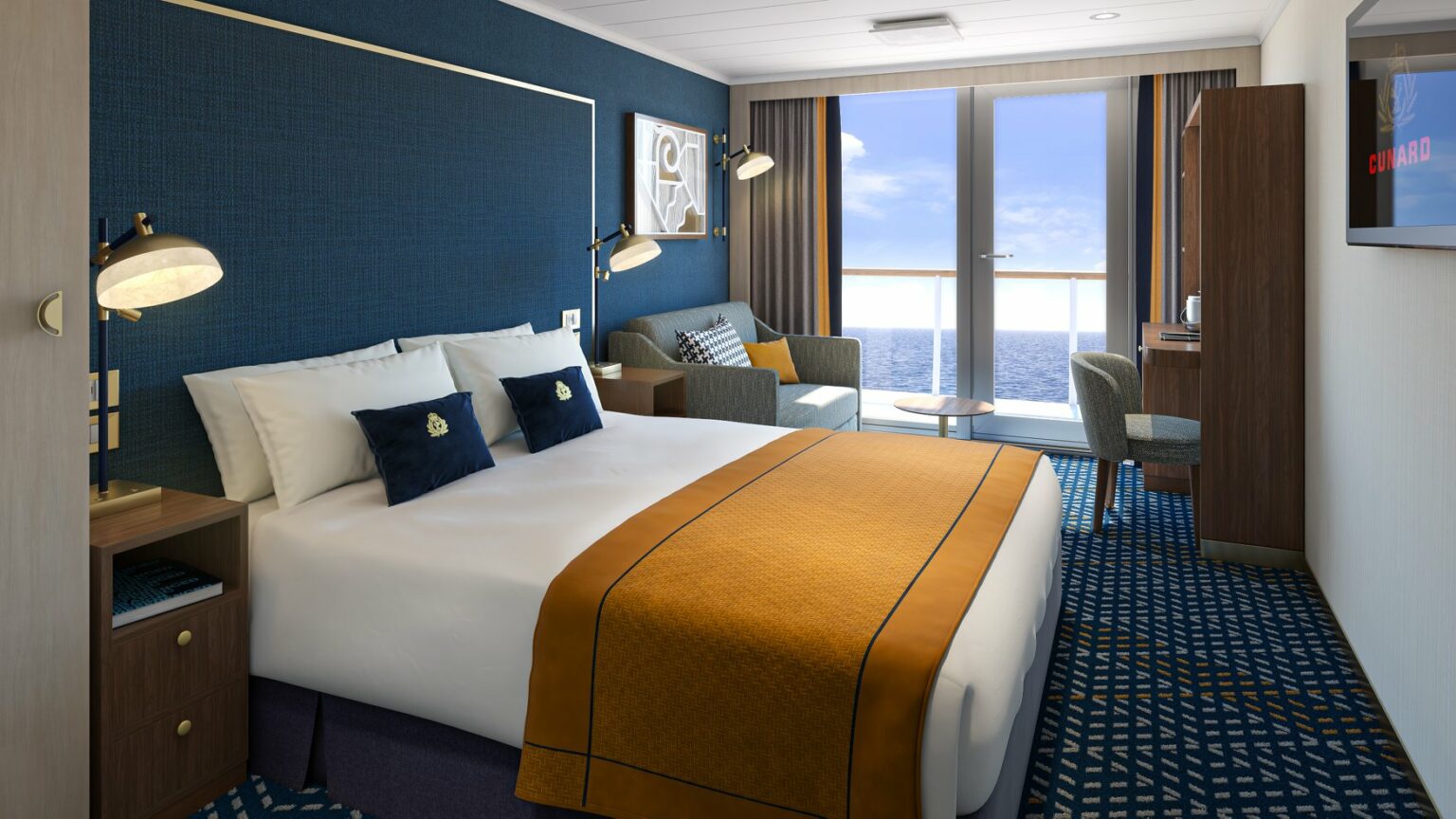 Cunard reveals bold and timeless interiors for Queen Anne – CruiseToTravel Cunard reveals bold and timeless interiors for Queen Anne – CruiseToTravel