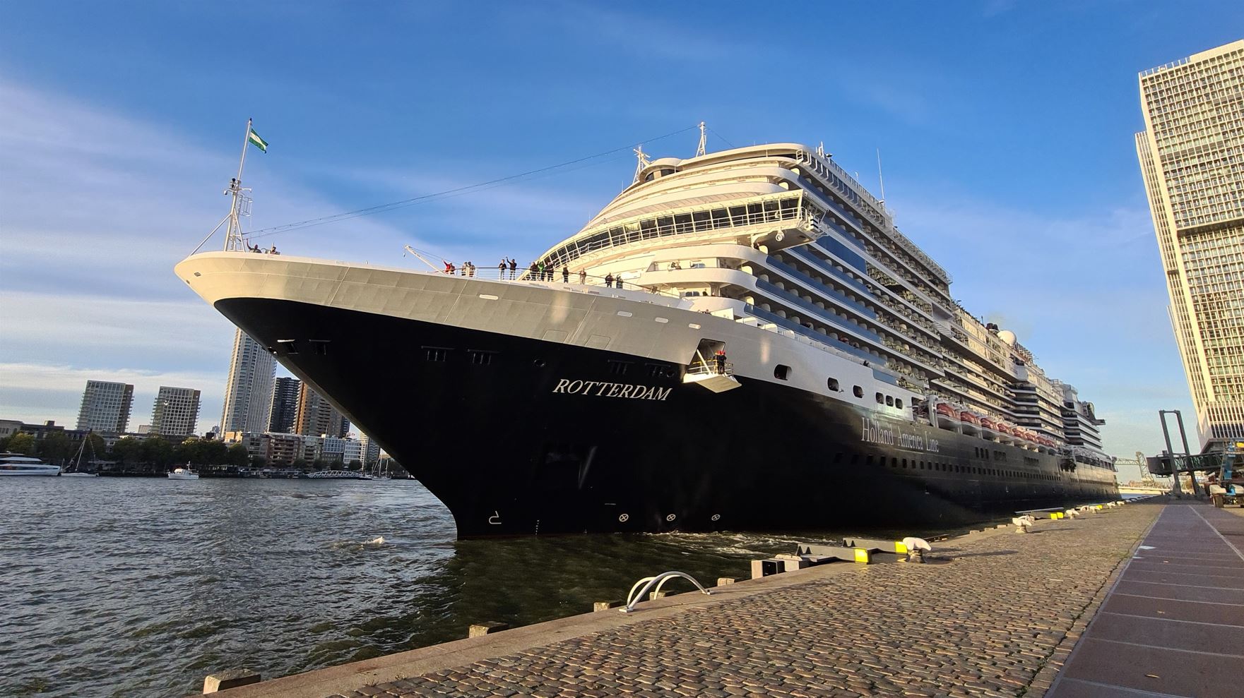 Holland America Line’s Rotterdam Departs on Historic 150th Anniversary ...