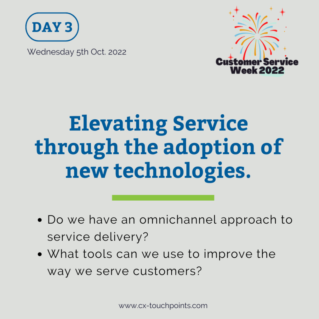 Customer Service Week | 2022| CX TOUCHPOINTS GROUP