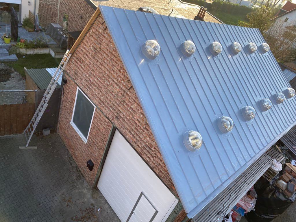 Vaeplan v met vaelist en Derbilyte - Dakwerken Ophals Dirk