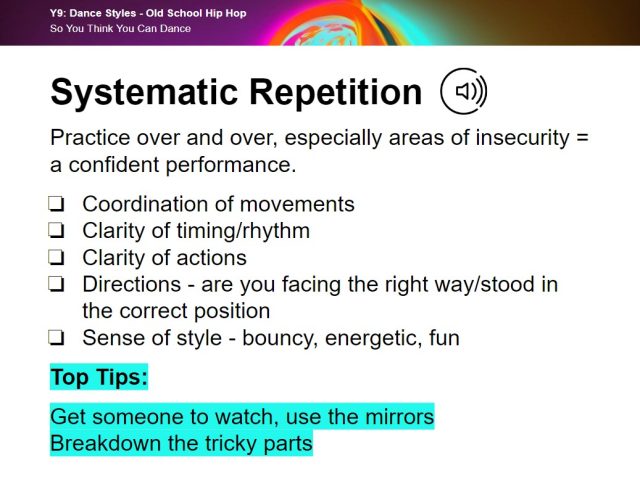 KS3 Dance Styles - Sample - Dance Resources for Teachers ...