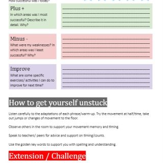 GCSE Dance - Introduction to Performance Skills and Technique - Dance ...