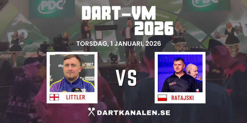 Dart-VM 2026 Kvartsfinal 3 – Allt om Luke Litter vs Krzysztof Ratajski ...