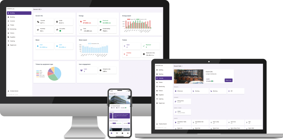 All-in-one Operating System for your smart building | DARWIN®