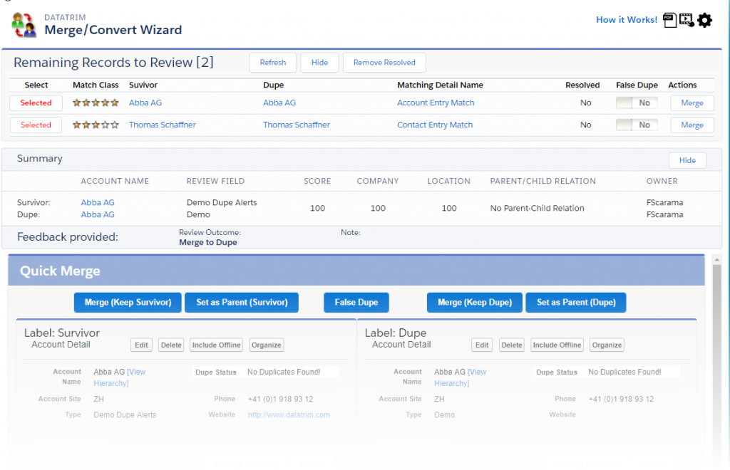 Mergebuttonwizard Datatrim Your Data Laundry