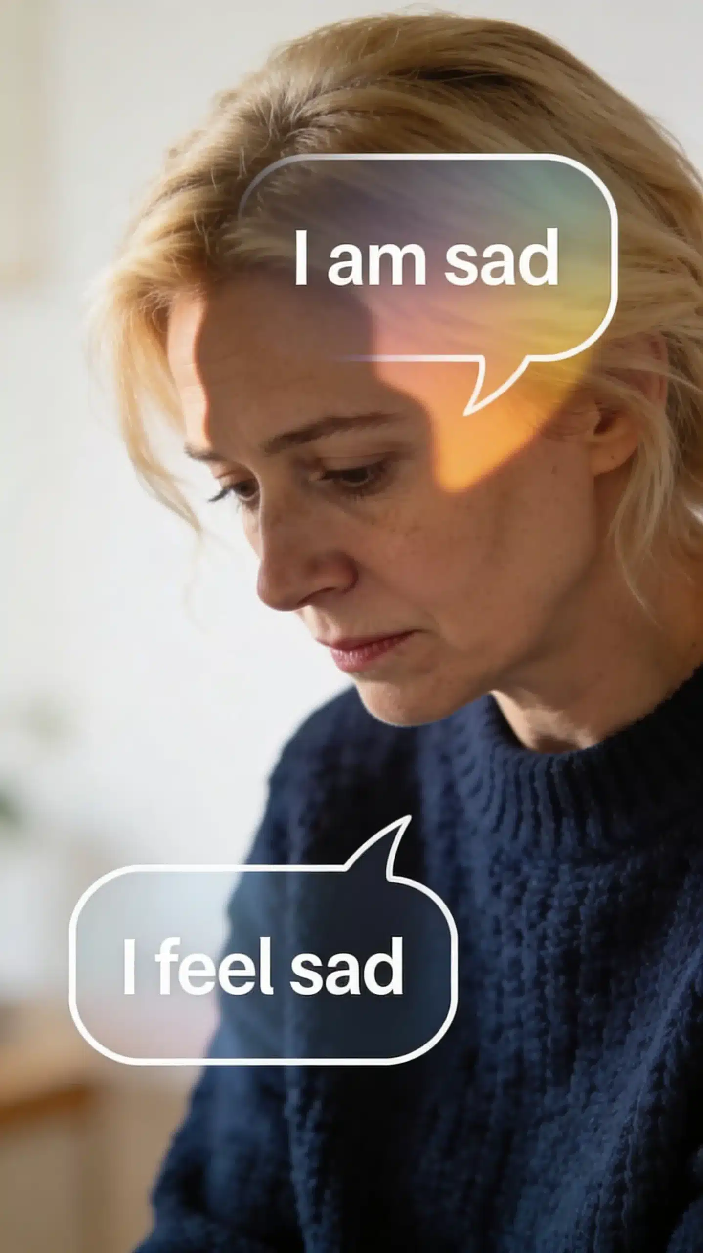 Anxiety and depression: Something you FEEL, not what you ARE