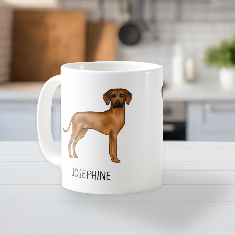 Rhodesian Ridgeback Dog Breed Design Merchandise – Designs by Destei