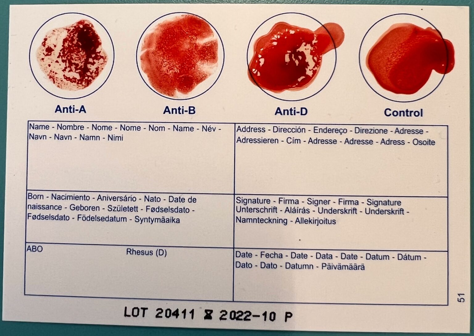 Blodtyper - Det er godt at vide