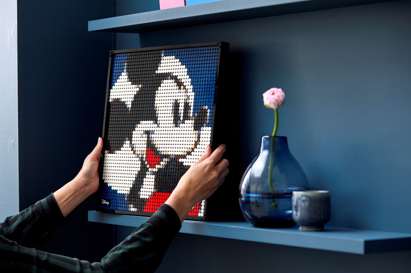 Maak je eigen Mickey Mouse schilderij met Lego - deugenieten