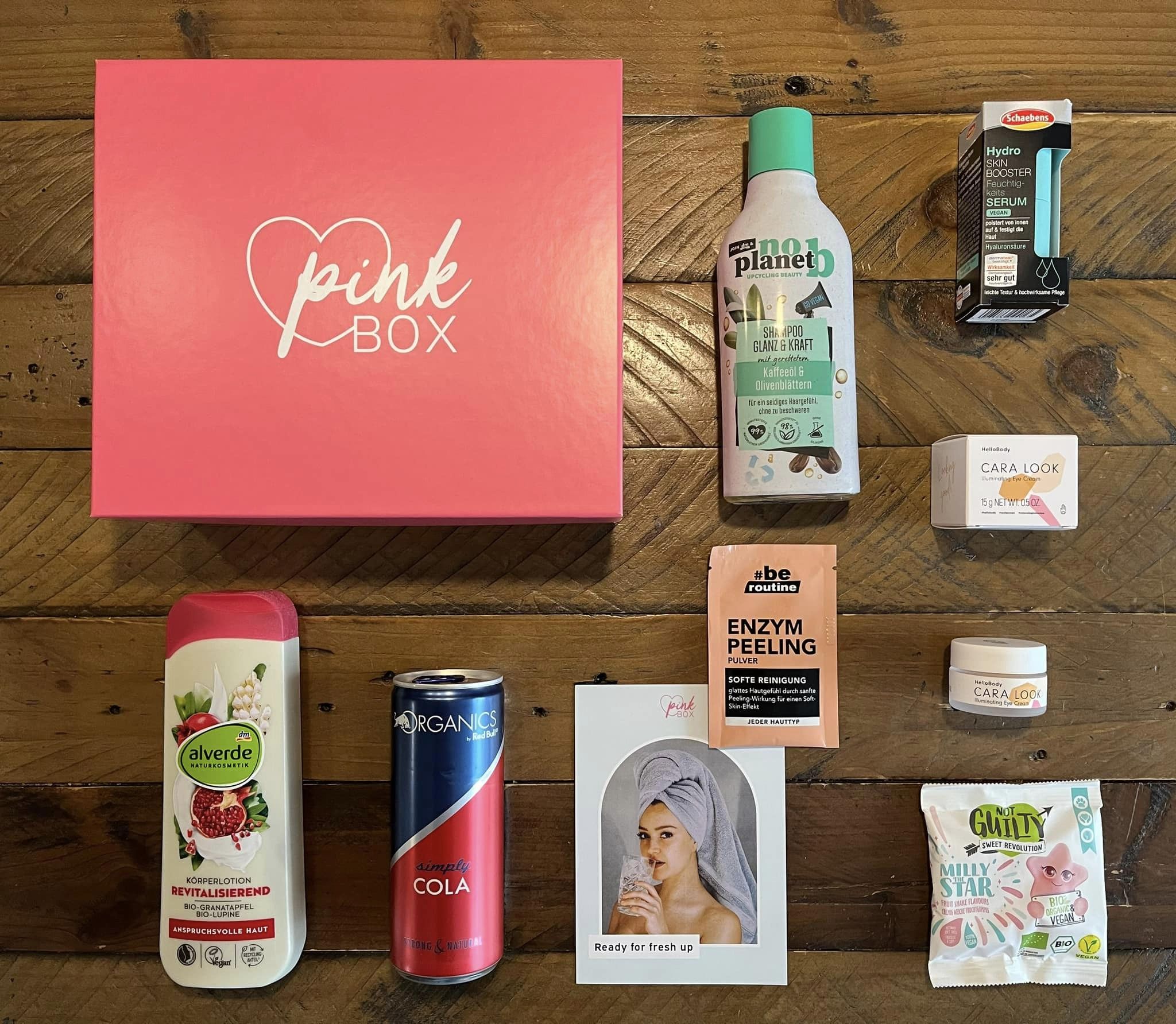 Die Pink Box im Januar - DieWarentester.de
