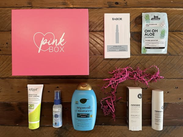 Die Pink Box im Januar "Hydration Club" - DieWarentester.de