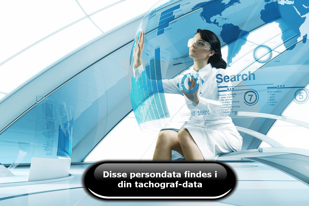 Disse persondata findes i din tachograf-data - DigiTach