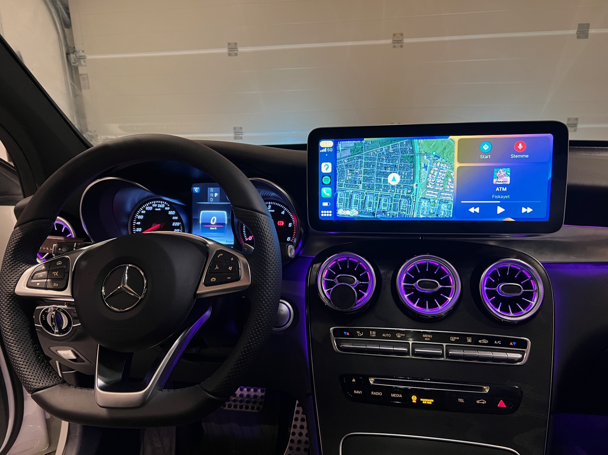 Mercedes Benz C-Klasse/V-Klasse samt GLC W205/W446/W253 12,5'' Android ...