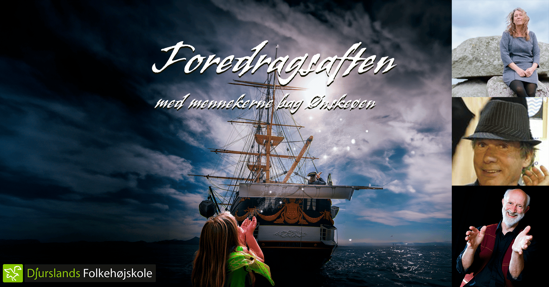 Foredragsaften på Djurslands Folkehøjskole: Mød Menneskene Bag Ønskeøen ...