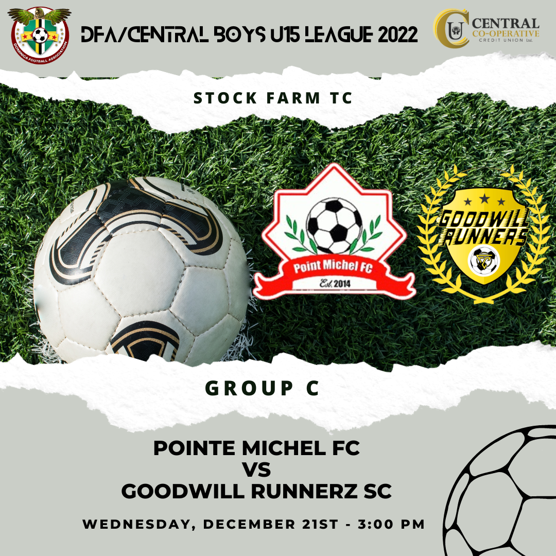 DFA/Central Boys U15 League fixtures