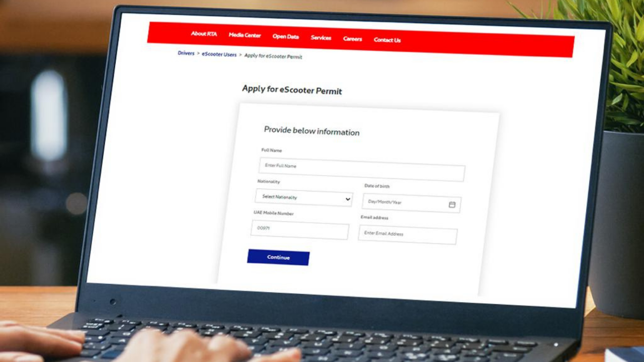 RTA launches online platform for issuing free e-scooter driving permits ...