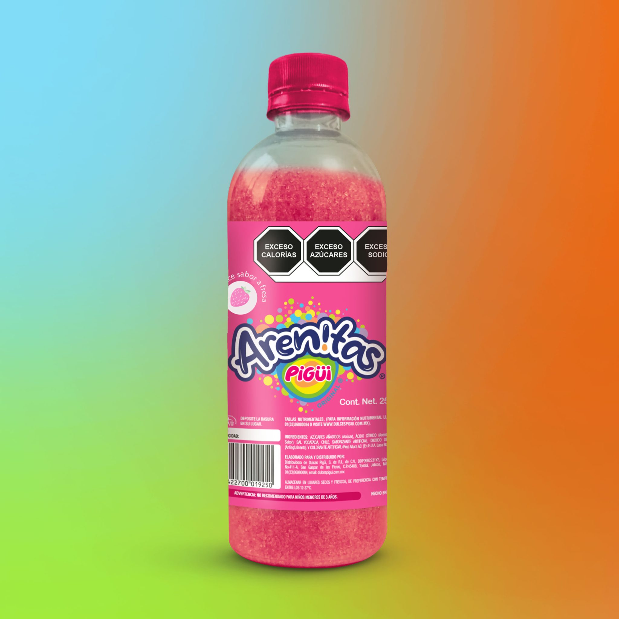 Arenitas Fresa® 950gr. – Dulces Pigui®