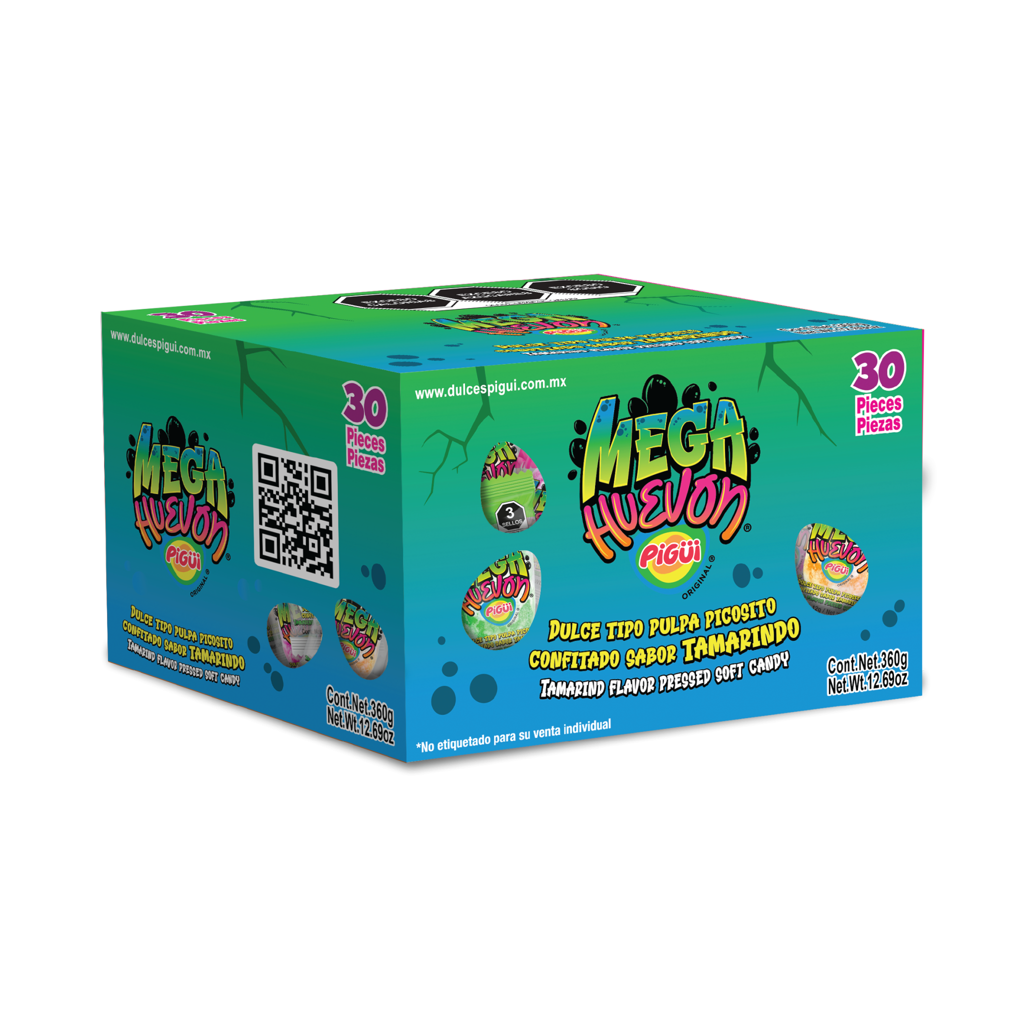 Mega Huevon 30 pzas® – Dulces Pigui®