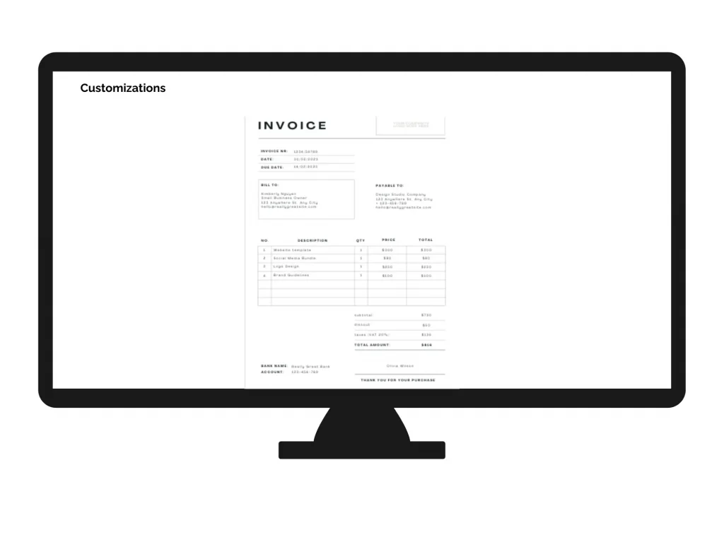 Invoice generator for Dutch company - comply with tax requirement