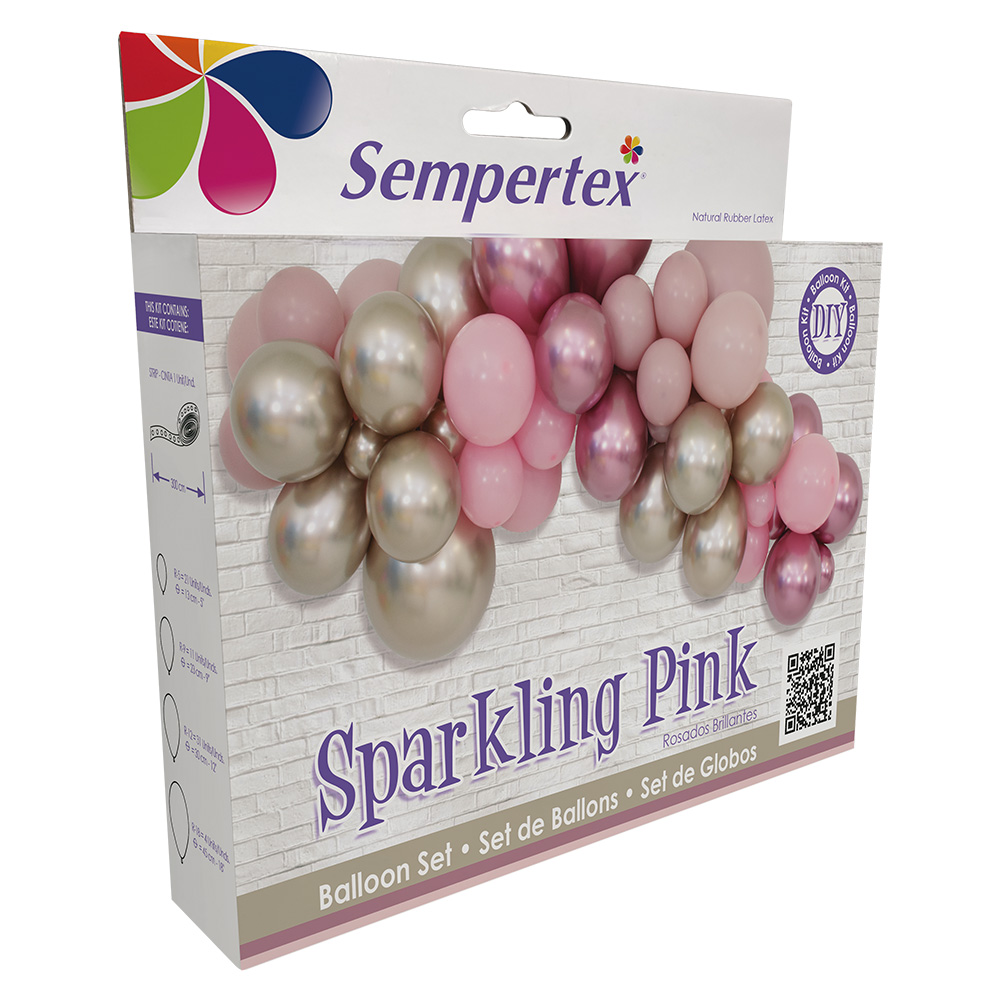 DIY Balloon Kit – Sparkling Pink - ecelebrate.be