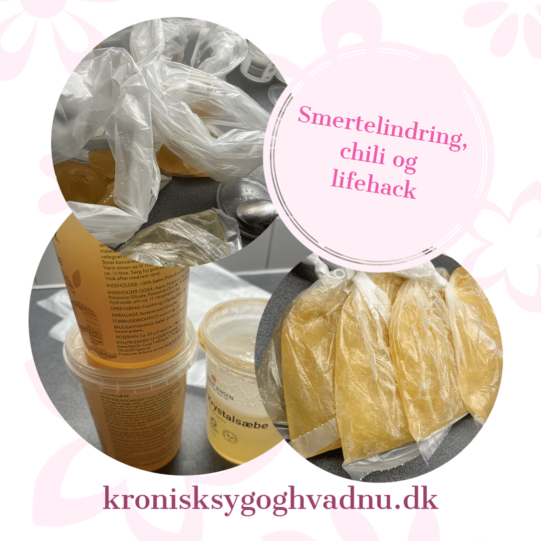 Smertelindring med kulde - Kronisk syg og hvad nu....