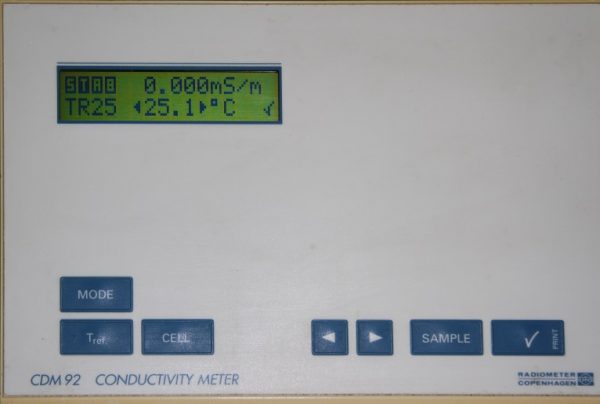 Radiometer CDM92 Conductivity meter - Elsichrom Chromatography