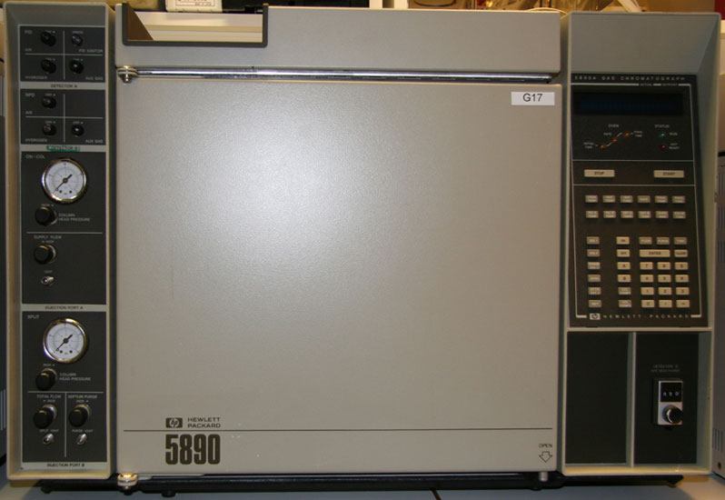 HP 5890 capillary GC with S-SL injector and FID - Elsichrom HPLC