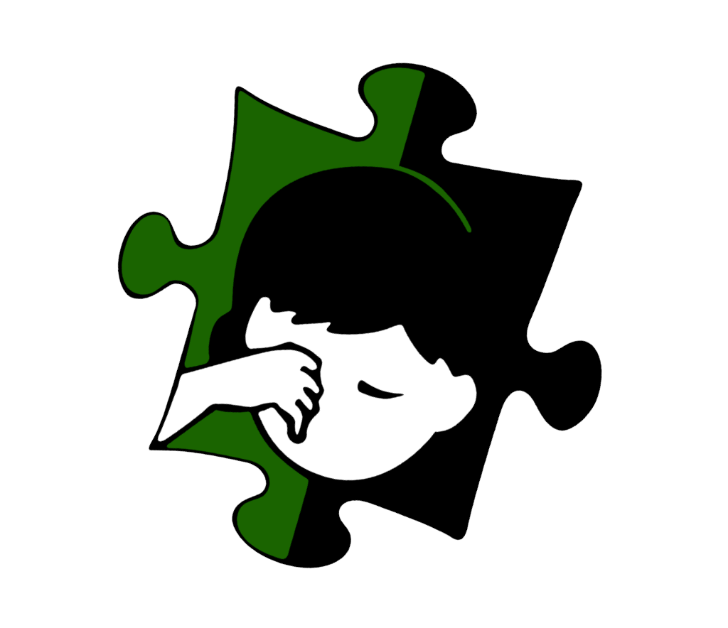 The autism puzzle as a symbol for ASD • Camilla Asra Engelby