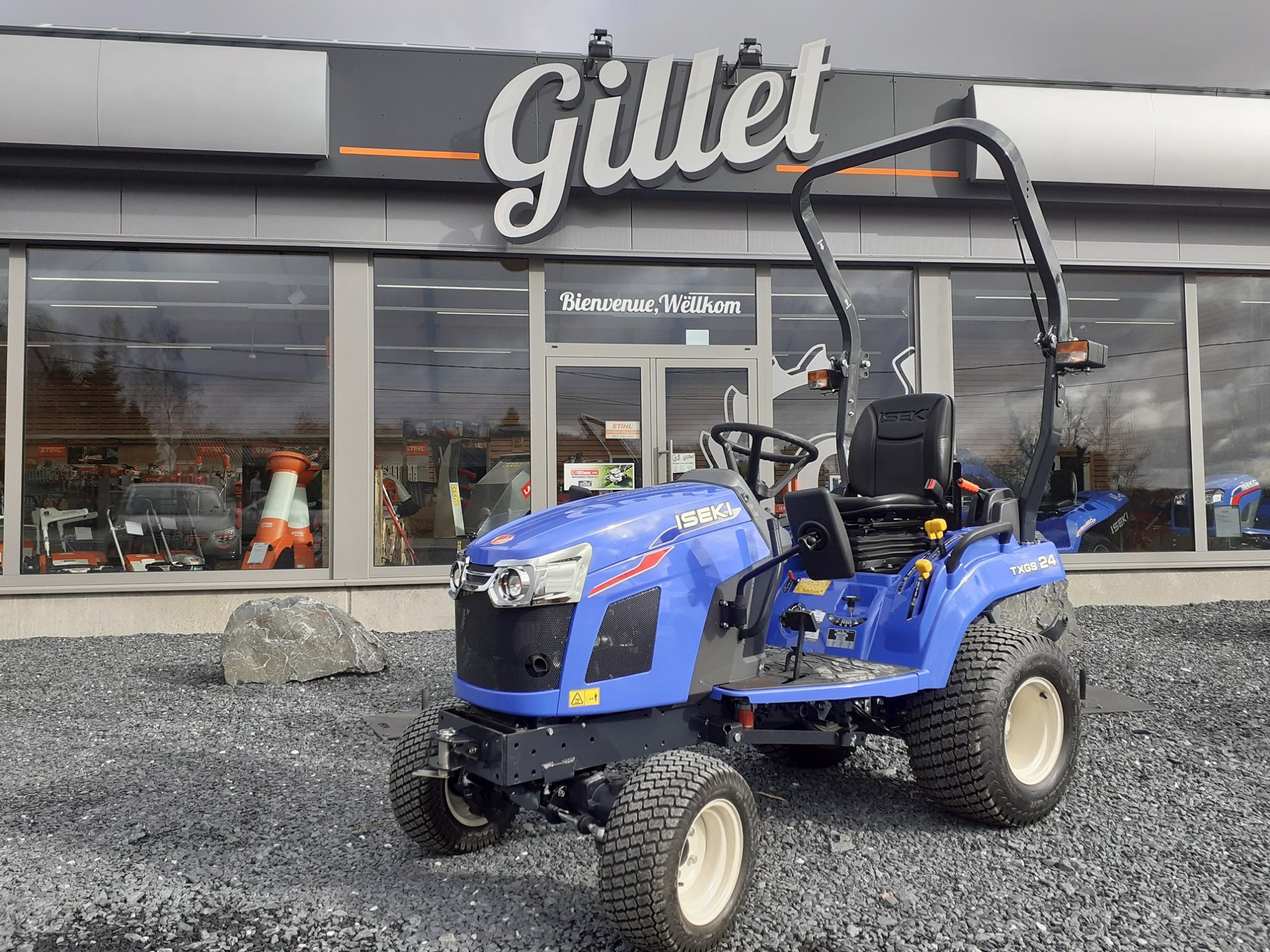Le NOUVEAU ISEKI TXGS24 est arrivé