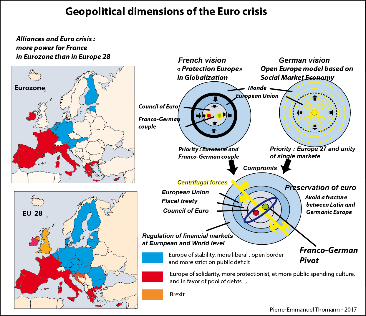 The new Franco-German geopolitical rivalry and EU crisis – Eurocontinent