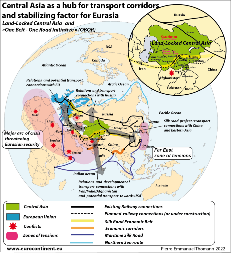 First Central Asia – China summit : A new format of cooperation for the ...