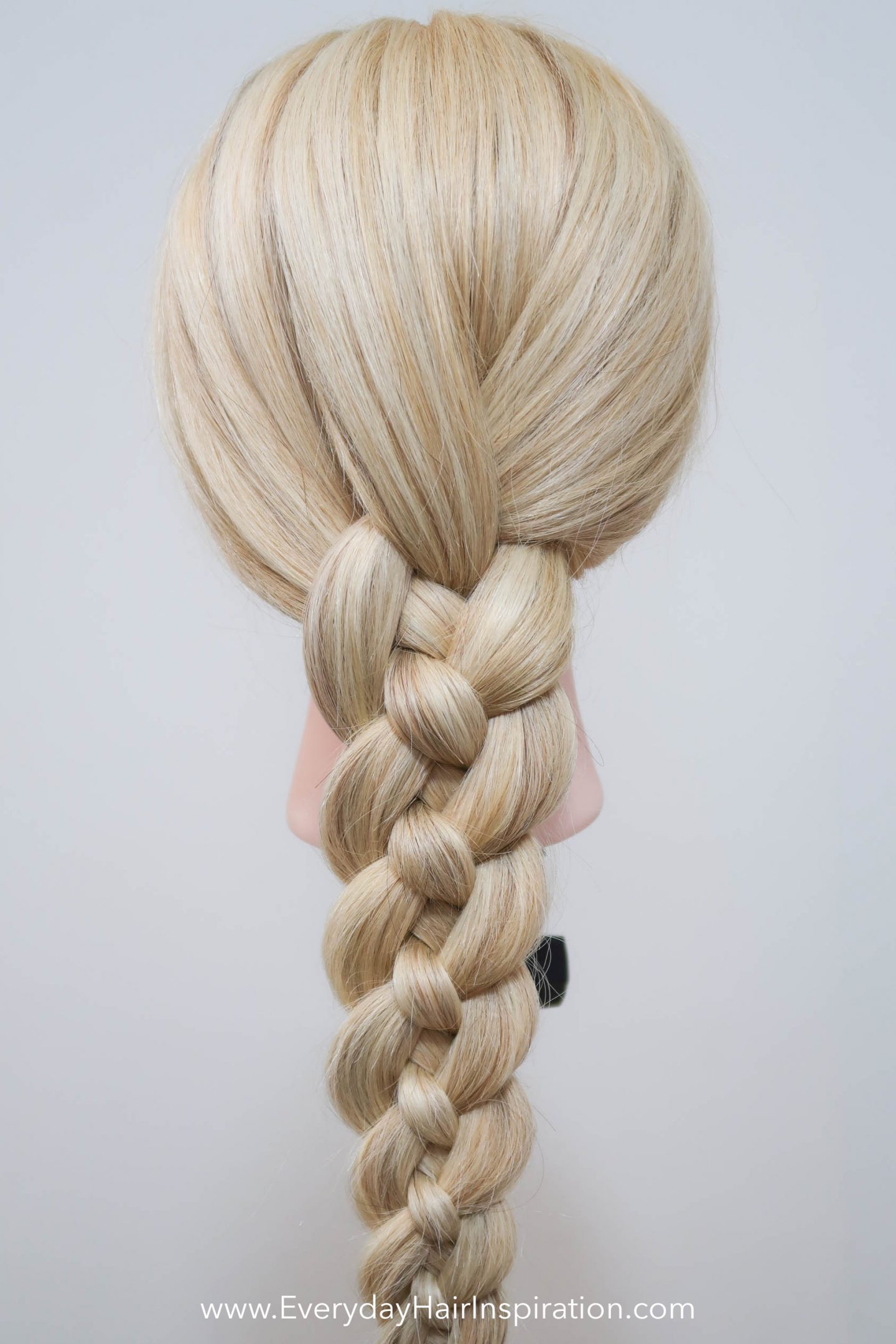 How To 4 Strand Braid For Beginners Everyday Hair Inspiration