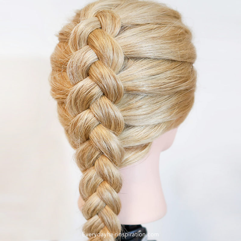 How To Dutch Braid (First Way To Add In Hair) - Everyday Hair inspiration