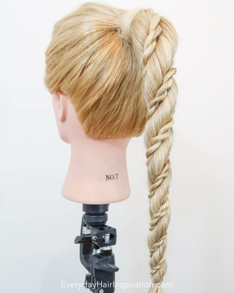 How To Rope Braid With Tiny Rope Braids - Everyday Hair inspiration