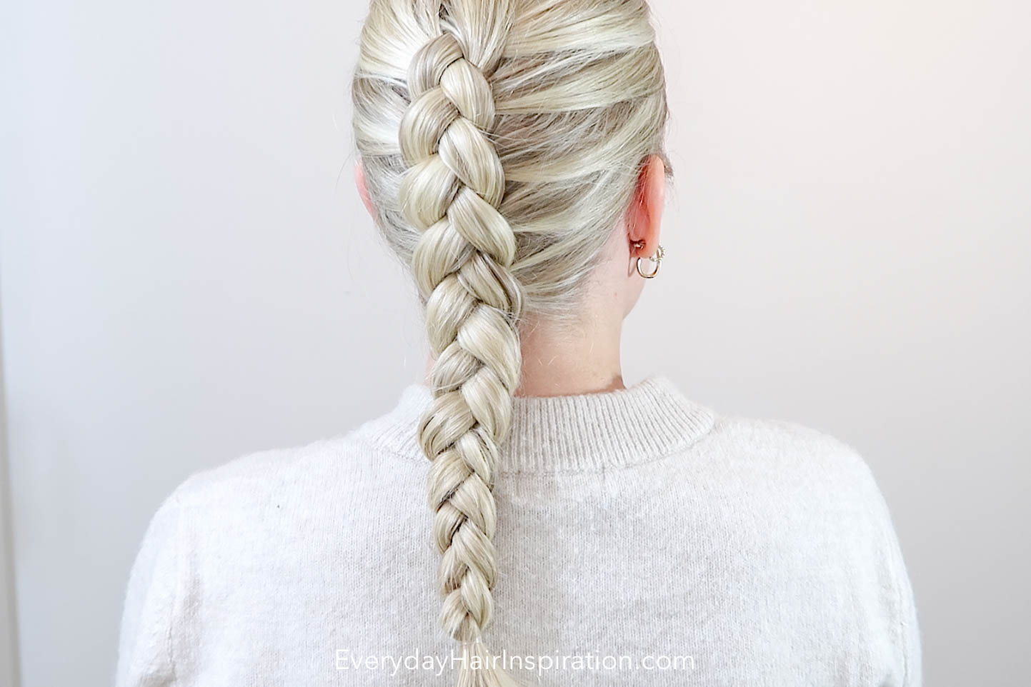 Dutch Braids For Beginners! Easy single dutch braid Step by Step