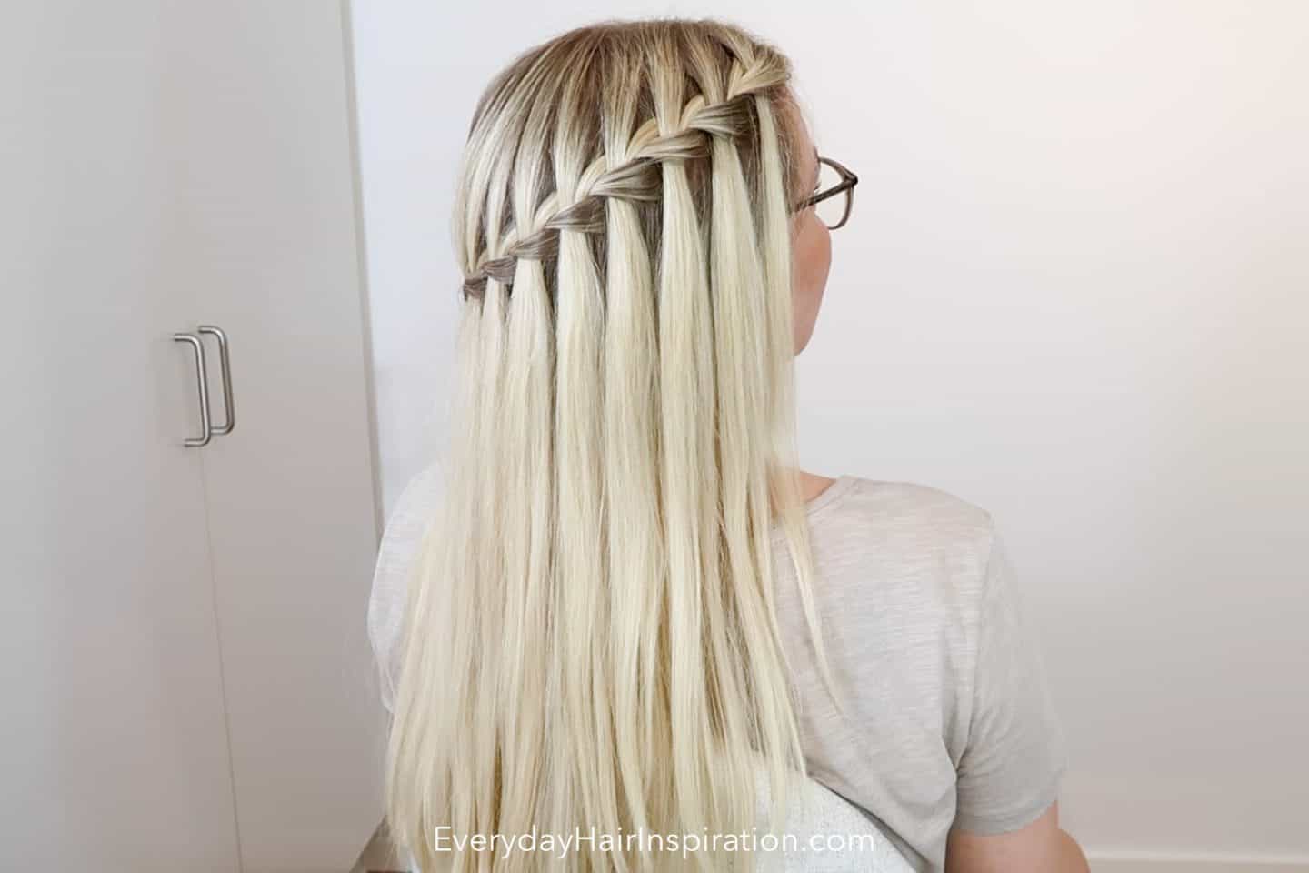 How to waterfall braid - Everyday Hair inspiration