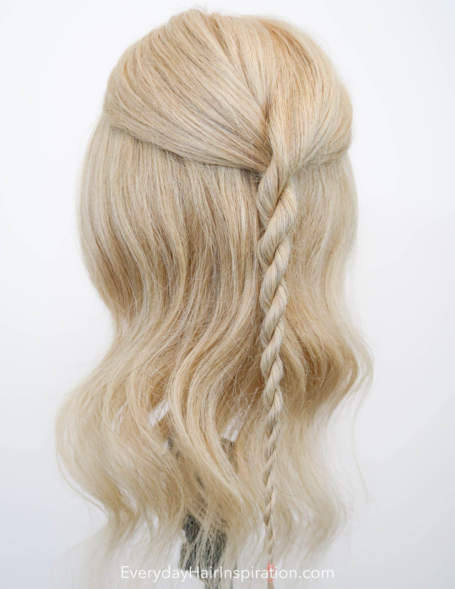 SIMPLE HAIRSTYLES FOR BEGINNERS – 1 BRAID 6 HAIRSTYLES (Twisted Rope ...