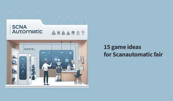 15 game ideas for Scanautomatic fair | Nordic Exhibition Games