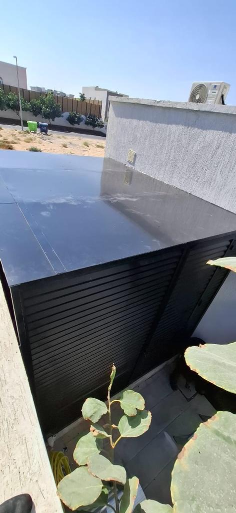 Aluminum Louver Box for Water Tank - Express Gate